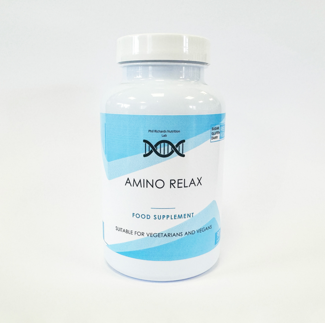 Amino Relax (90 Capsules) - Phil Richards Nutrition Lab