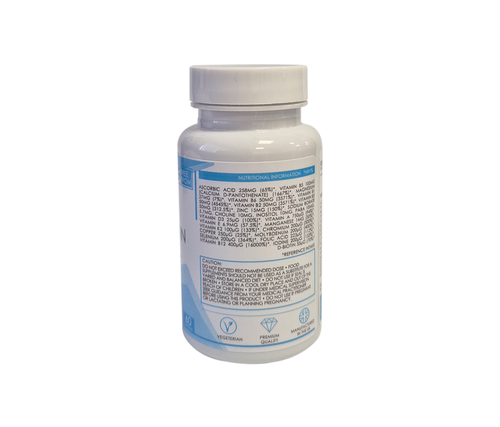 Ultimate Multi Vitamin & Mineral without iron (60 Capsules) - Phil ...