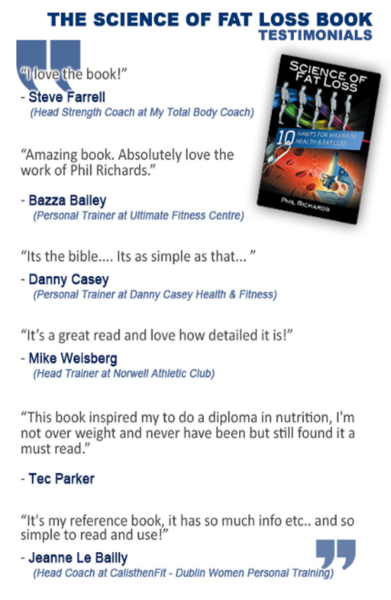 Science of Fat Loss by Phil Richards – Phil Richards Nutrition Lab