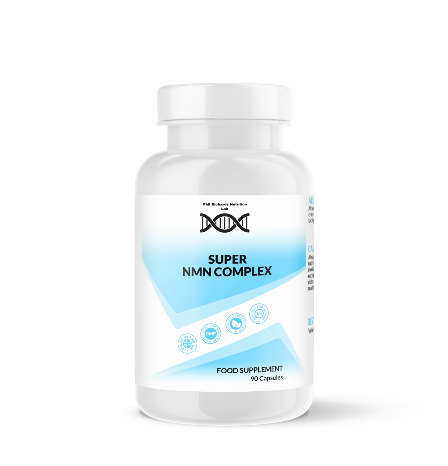 Super NMN Complex (90 Capsules) – Phil Richards Nutrition Lab